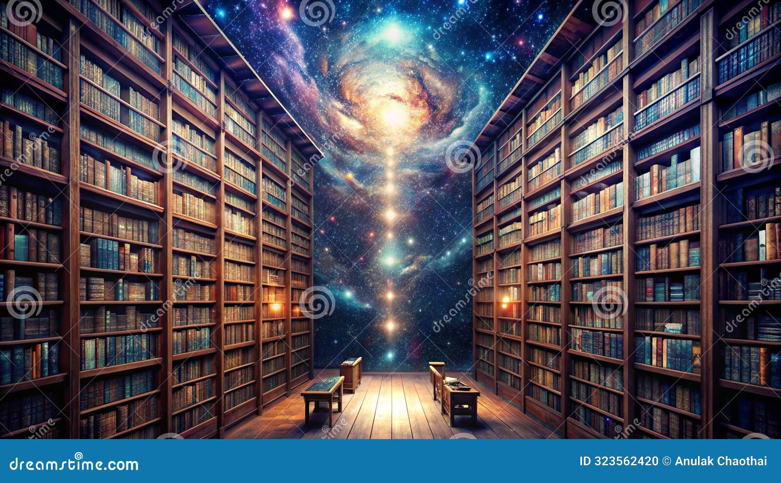 Interstellar Library a Cosmic Archive of Knowledge Generative by AI ...