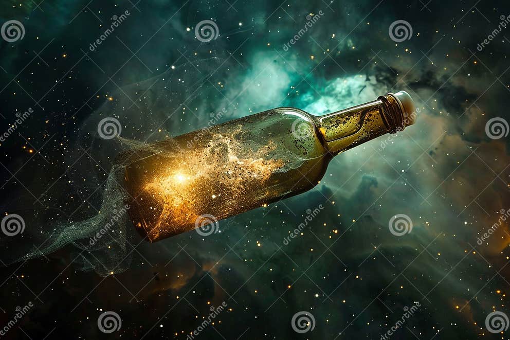 An Interstellar Message Bottle Cast into the Cosmic Sea Stock ...