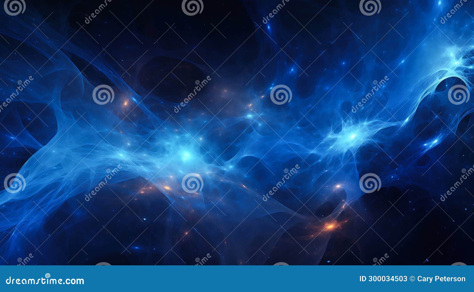 Interstellar Symphony: a Closeup of Fiery Quantum Particles in a Stock ...