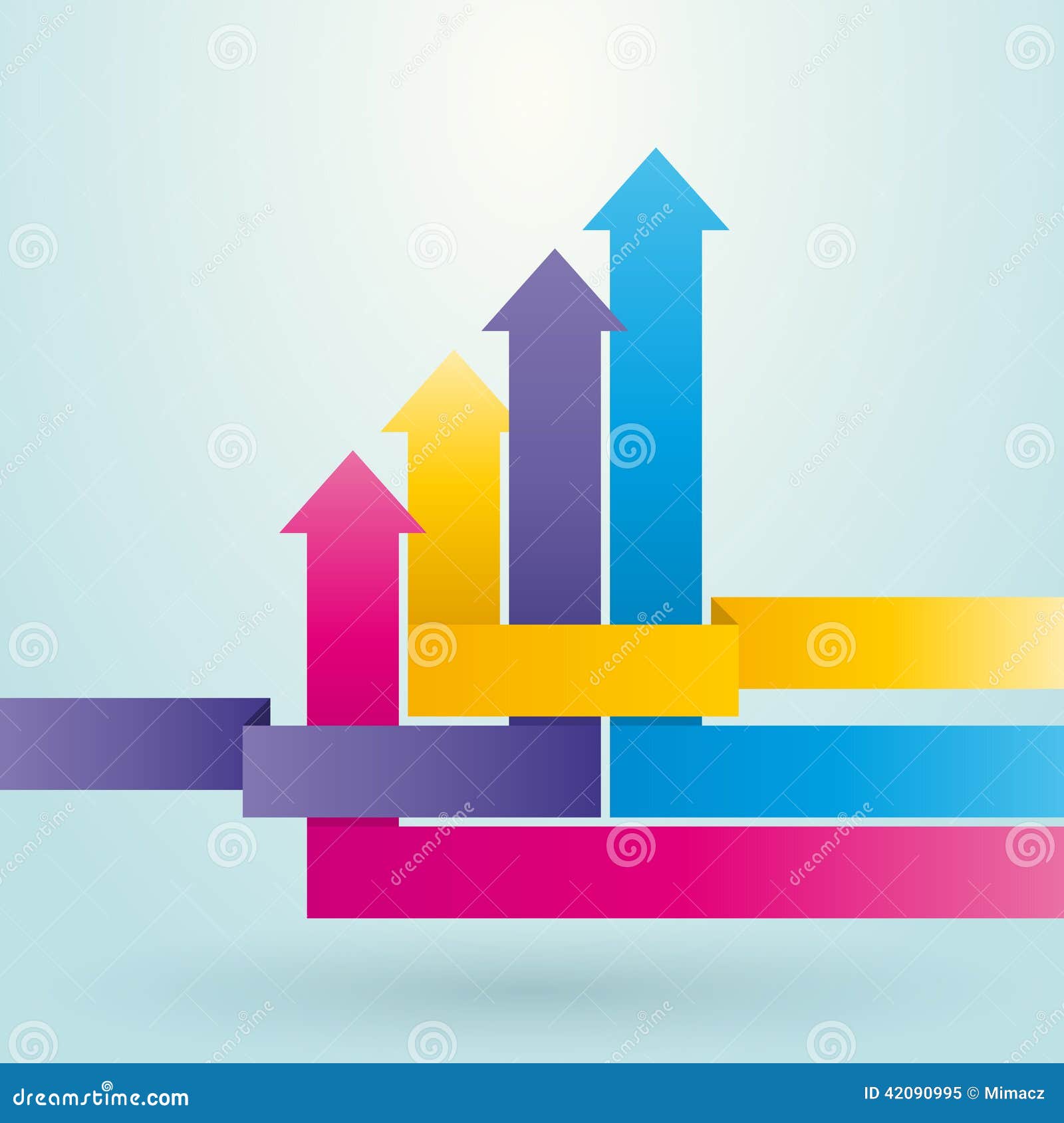 Intertwined arrows stock vector. Illustration of element - 42090995 Intertwined arrows stock vector. Illustration of element - 42090995