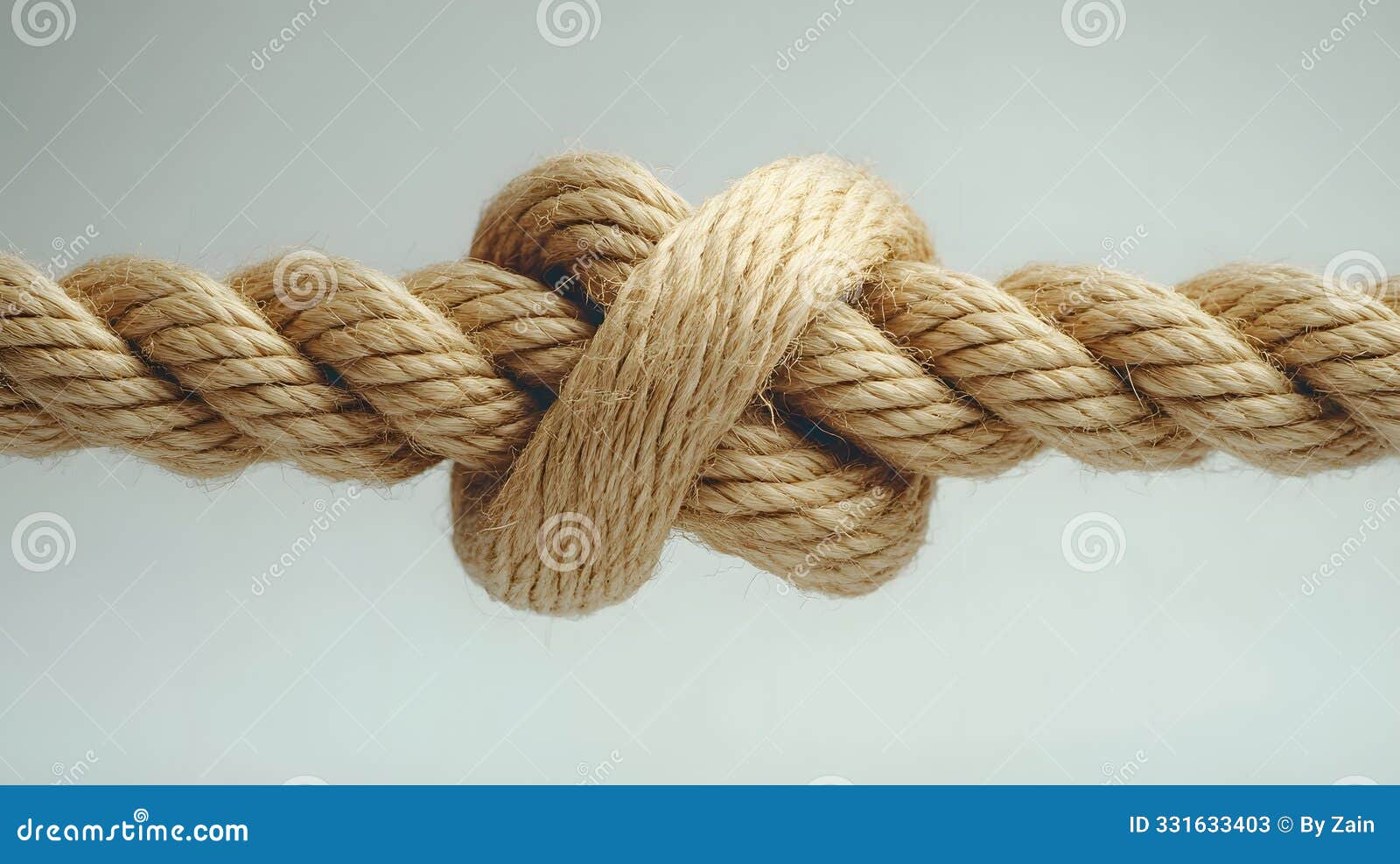 Intertwined Blue and Red Ropes in a Strong Knot,Symbolizing Unity and ...