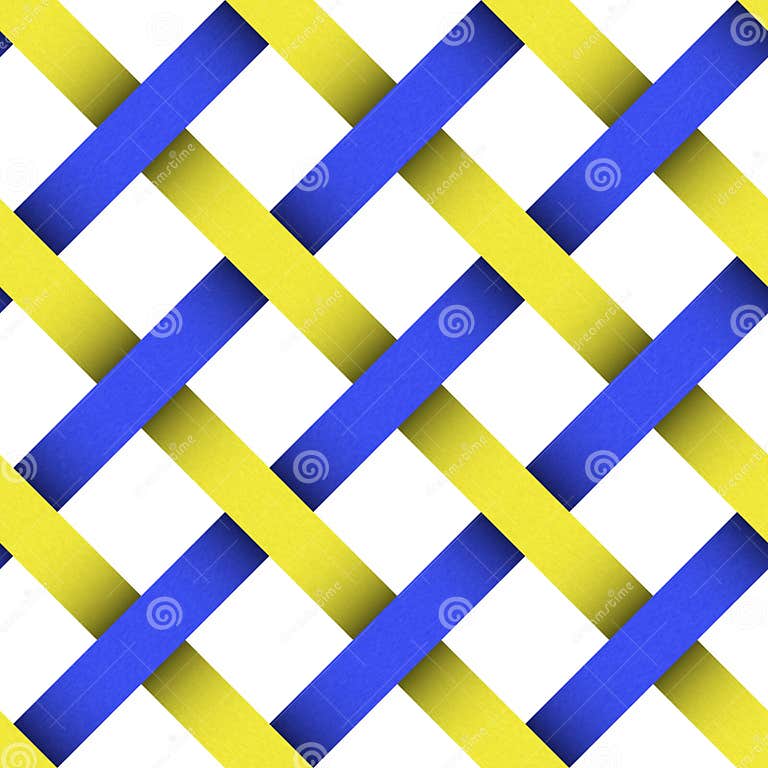 Intertwined color strings stock illustration. Illustration of line ...