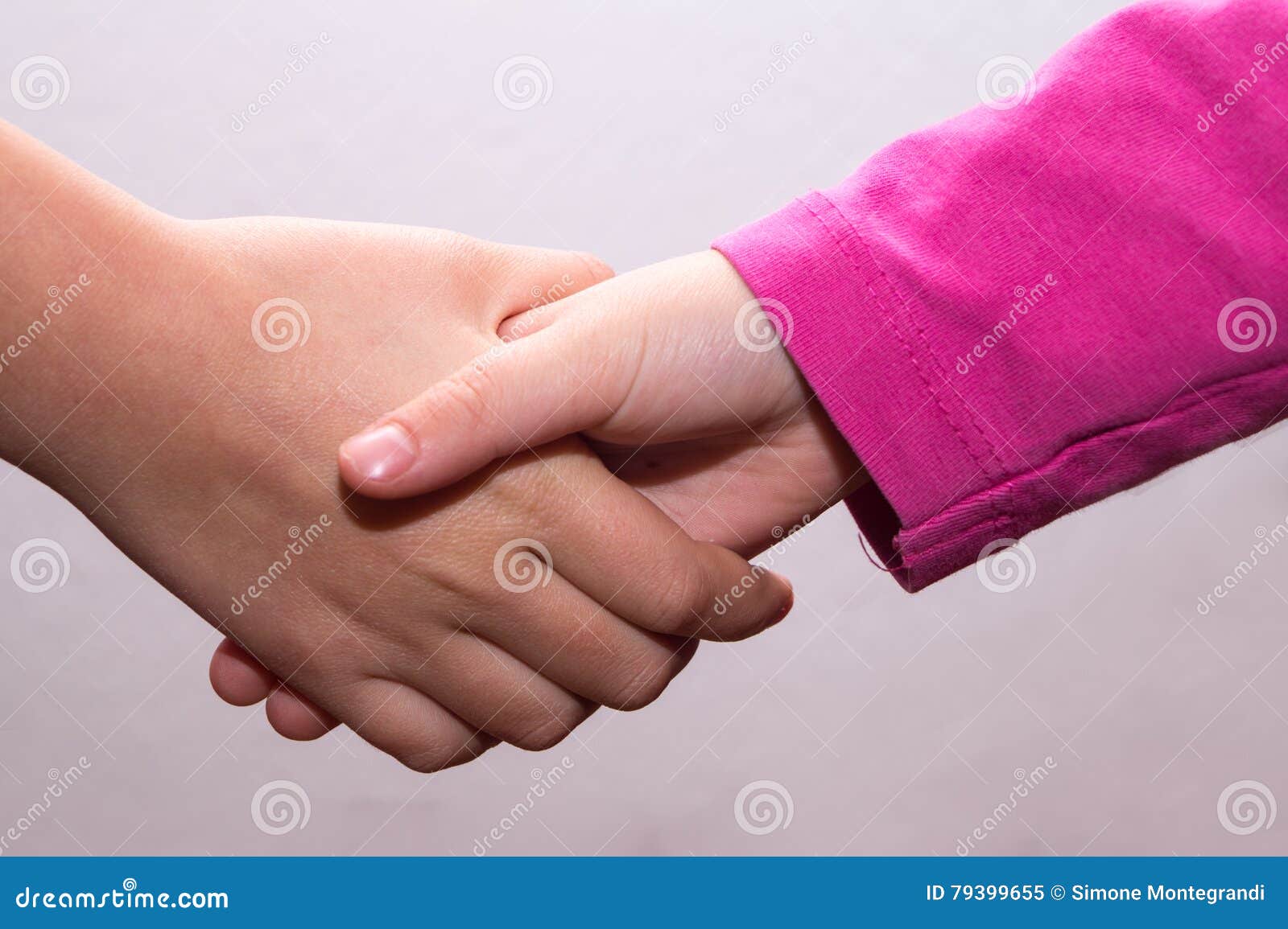 Intertwined Hands of Girls, Hands Touching Stock Image - Image of ...