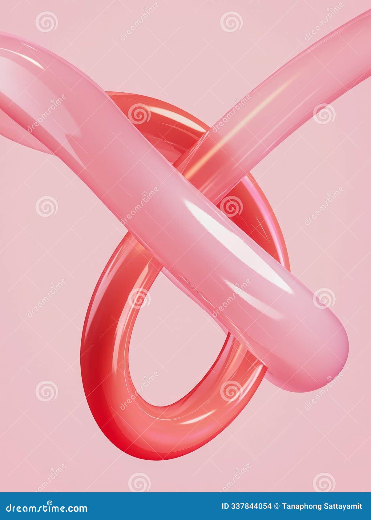 Intertwined Threads a Symbol of Connection Representing Unity ...