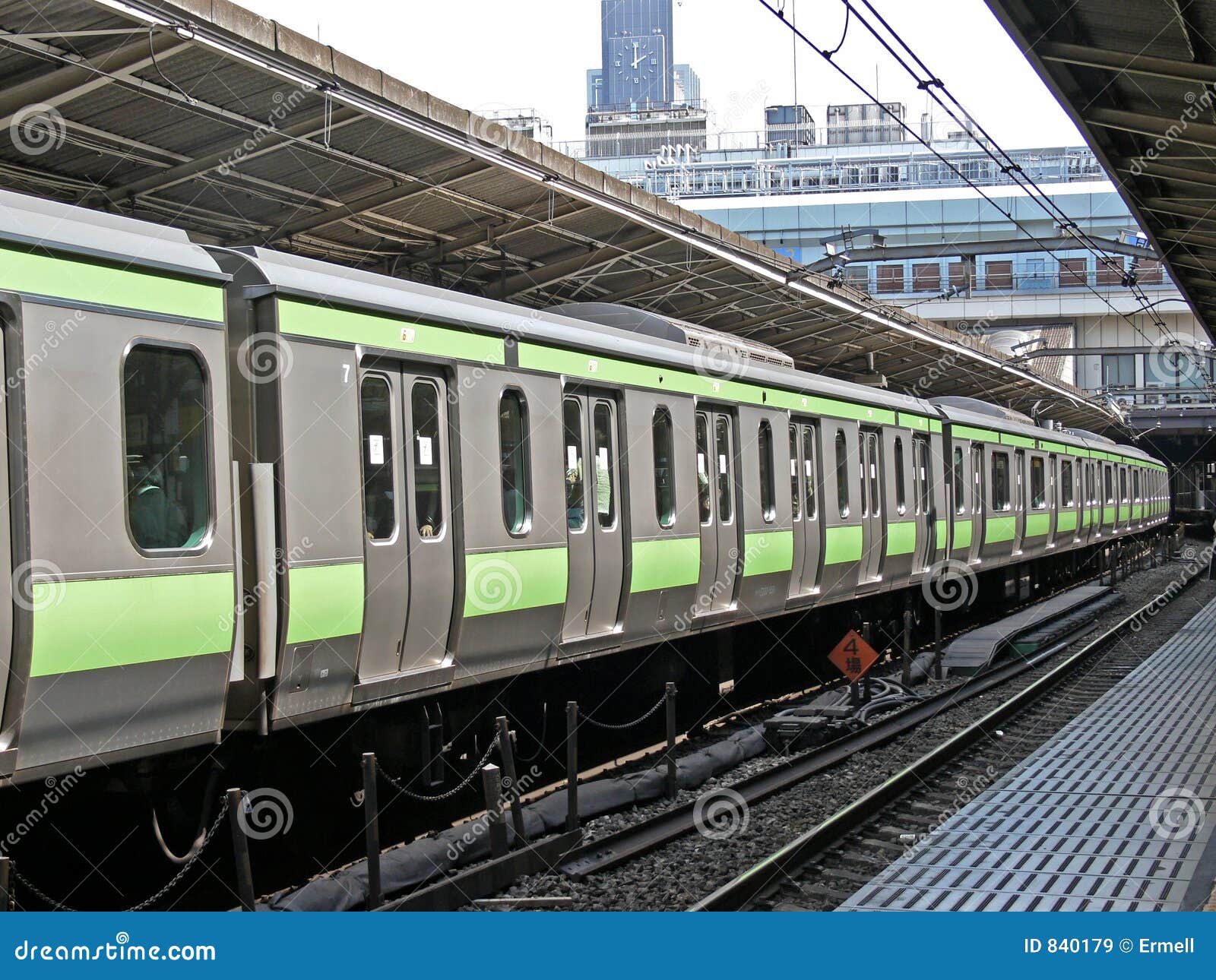 Interurban train stock image. Image of urban, tokyo, ride - 840179