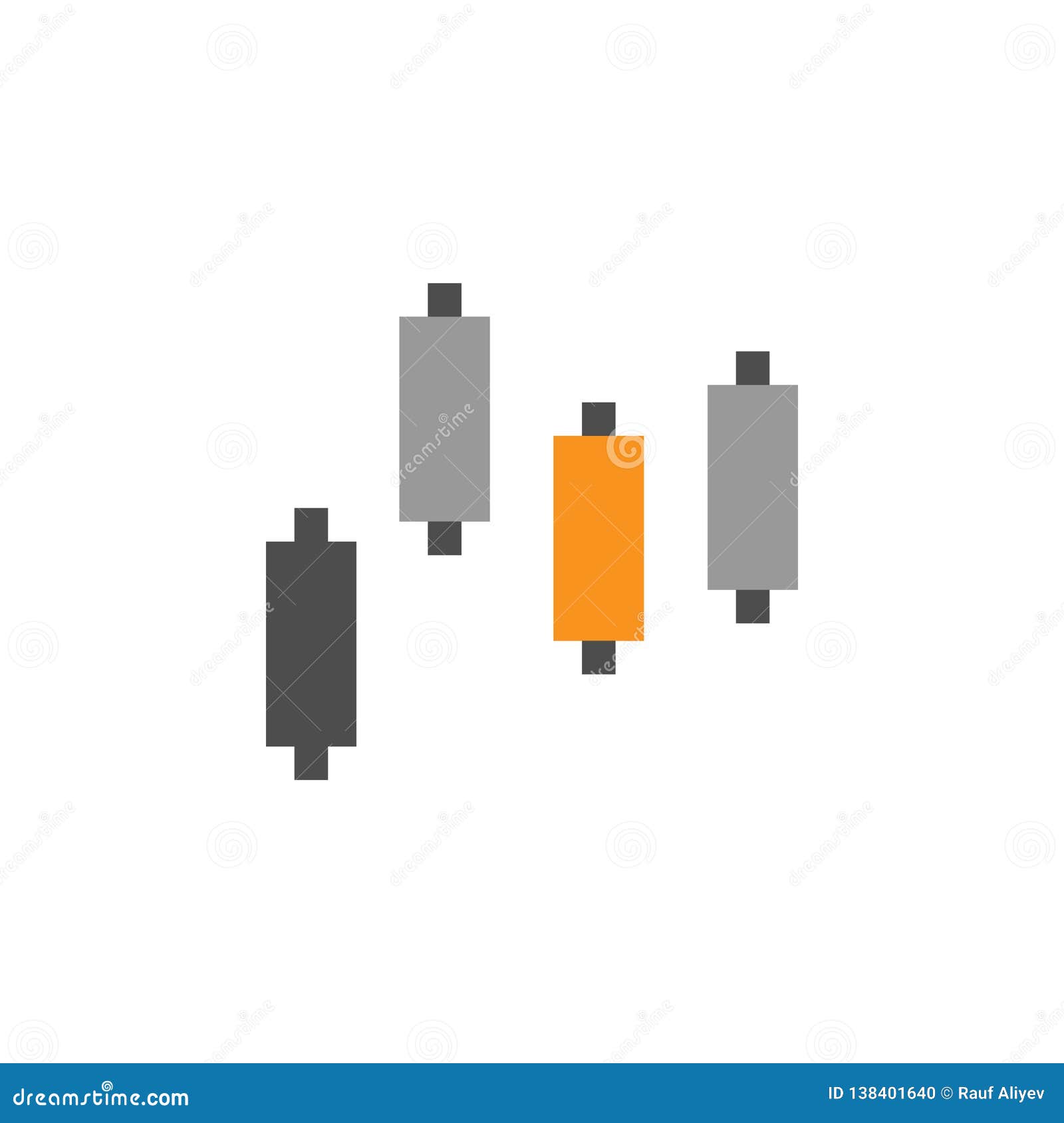 Interval and Limits Icon. Element of Financial, Diagrams and Reports ...