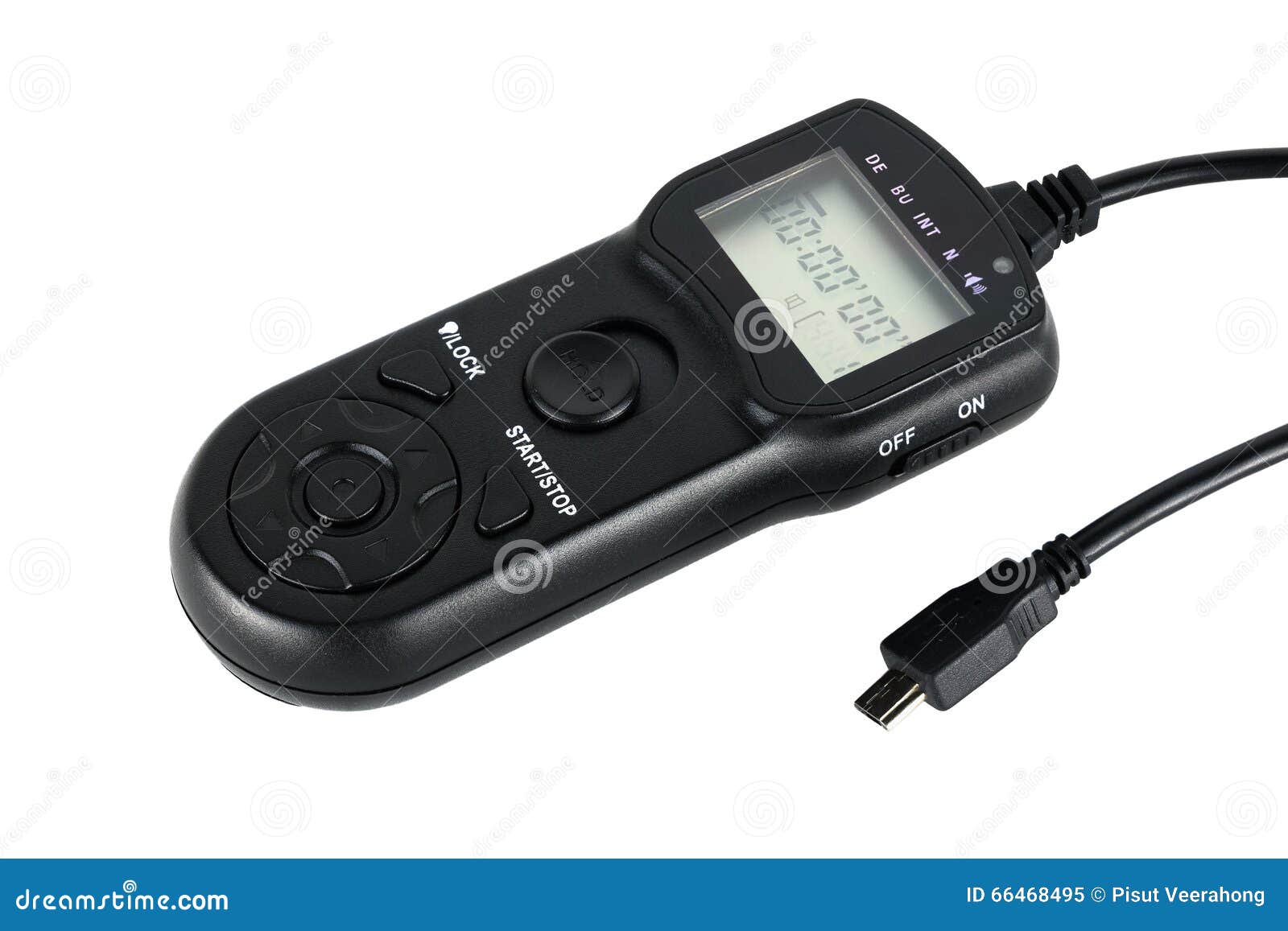 Interval Shutter Remote for Digital Camera Stock Image - Image of ...