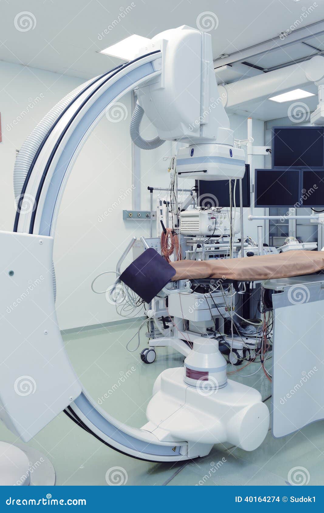 Interventional Catheter Operation Room Stock Photo - Image of ...
