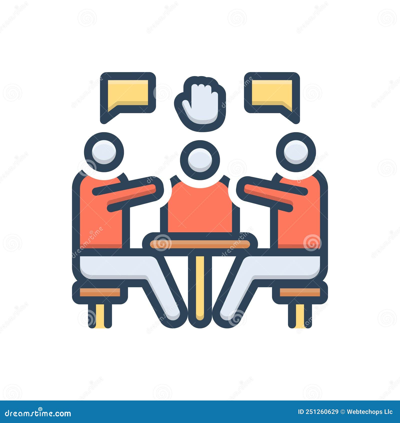 Mediation Logo Design Template Vector | CartoonDealer.com #104967834