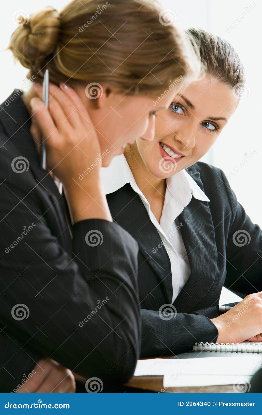 Interview stock photo. Image of manager, looking, attractive - 2964340