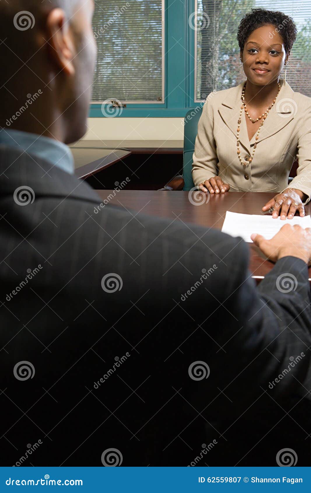 Interview stock image. Image of businesswoman, deal, american - 62559807