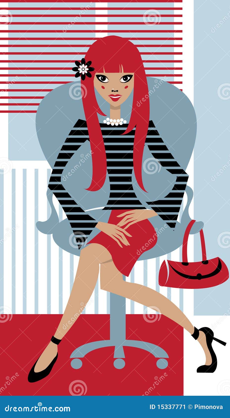 Boss Guy Introducing New Employee In Company Cartoon Vector ...