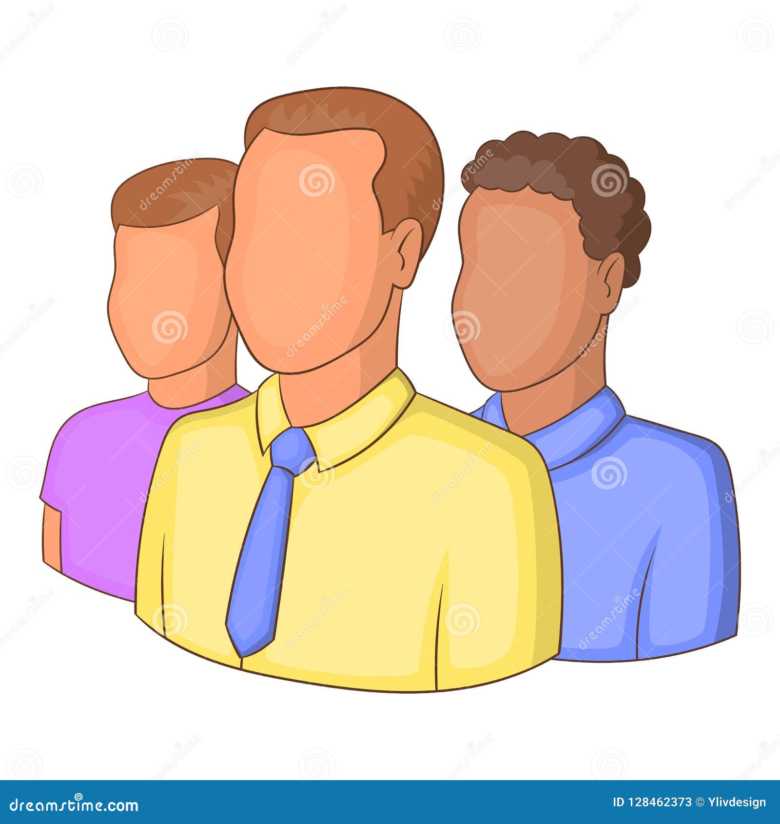 Interview Icon, Cartoon Style Stock Illustration - Illustration of ...