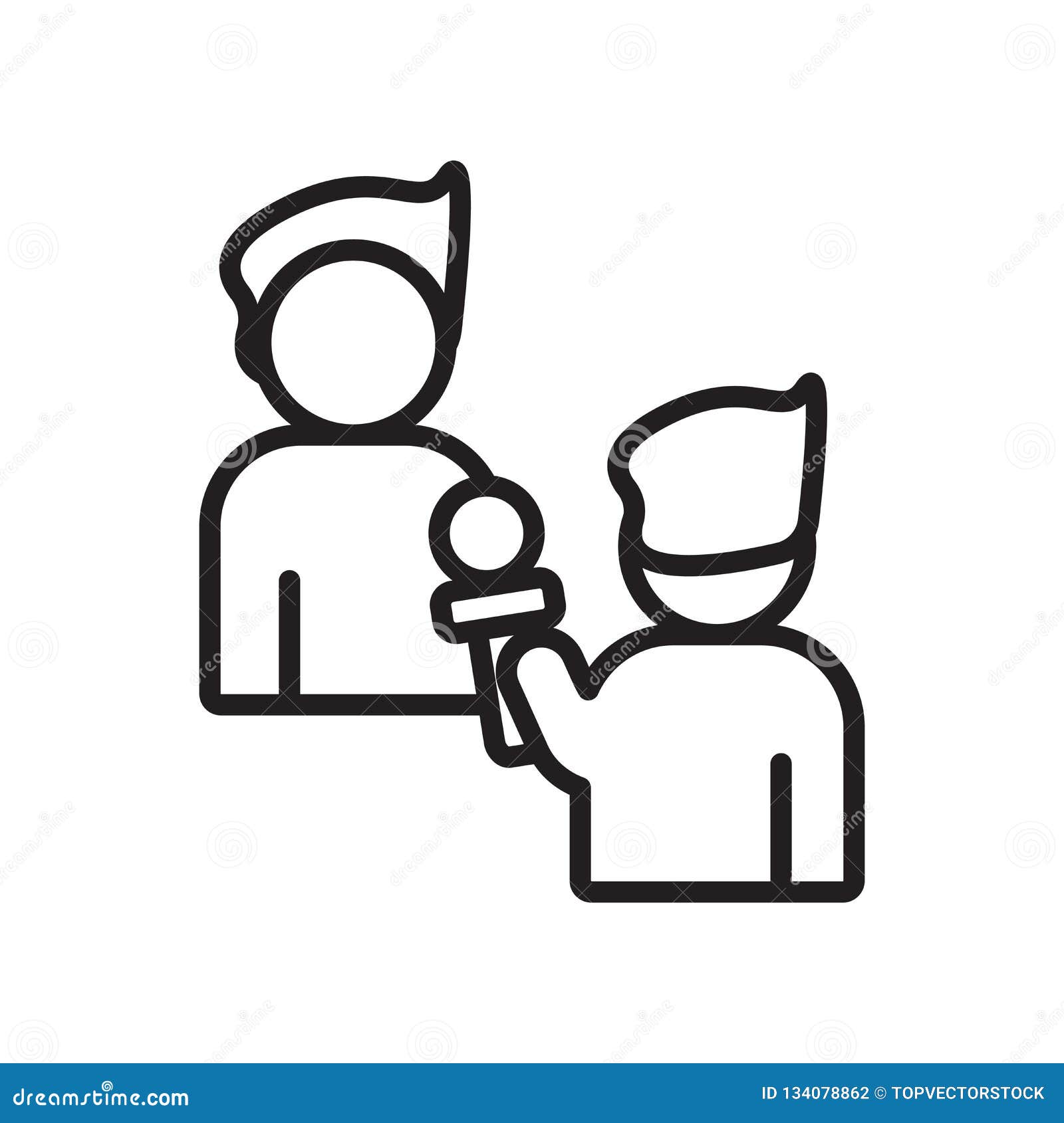Interview Icon Vector Isolated on White Background, Interview Sign ... Interview Icon Vector Isolated on White Background, Interview Sign ...