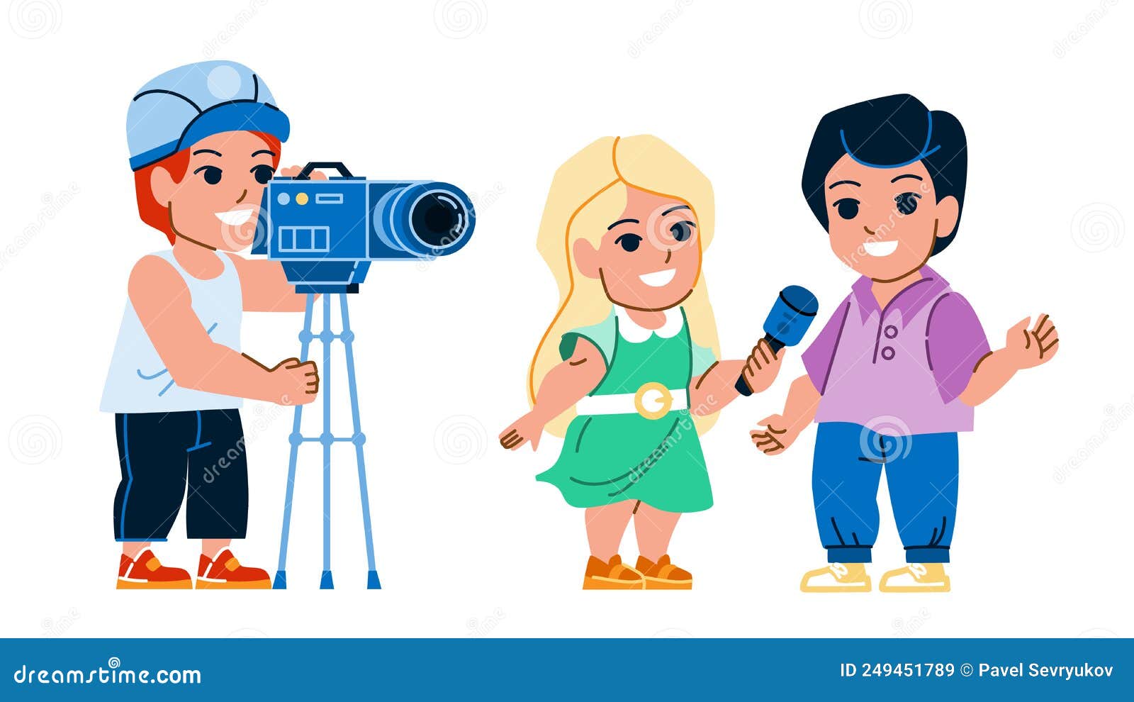 Interview kid vector stock vector. Illustration of asian - 249451789 Interview kid vector stock vector. Illustration of asian - 249451789