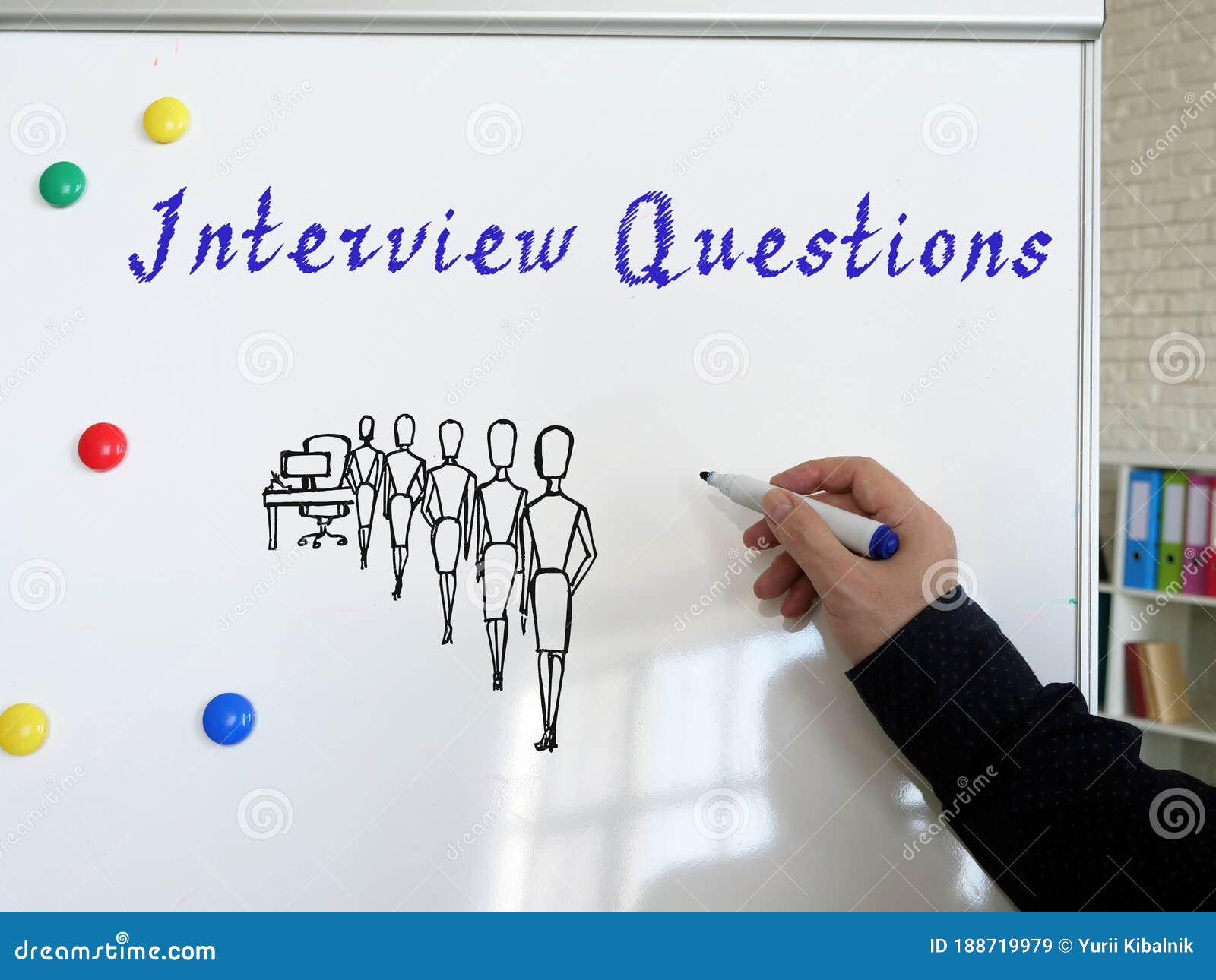 Interview Questions Sign on the Page Stock Image - Image of teamwork ...