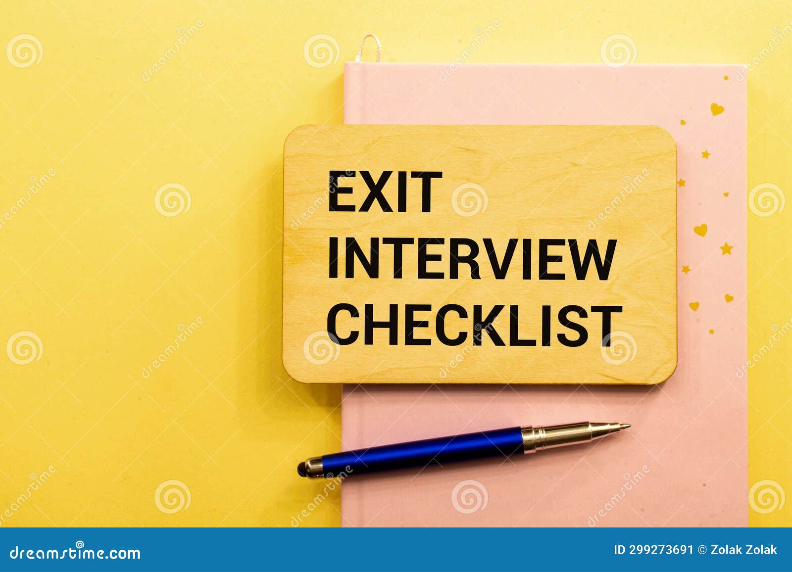 Interview Tips Text Message on White Paper and Office Supplies, Pen ...