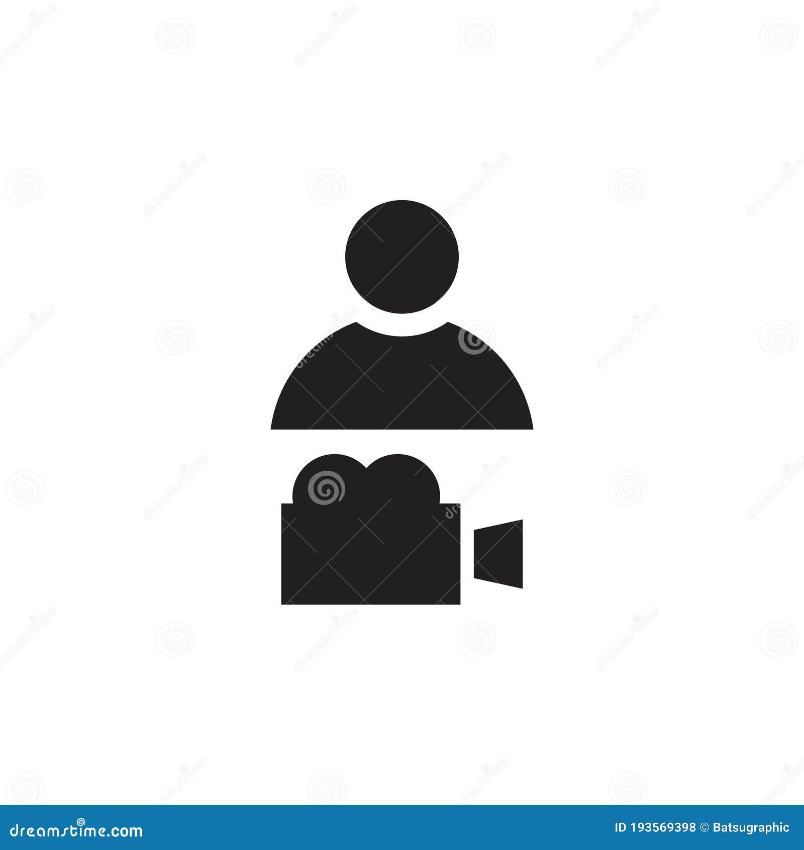 Interview Vector Icon Logo Design Stock Vector - Illustration of ...