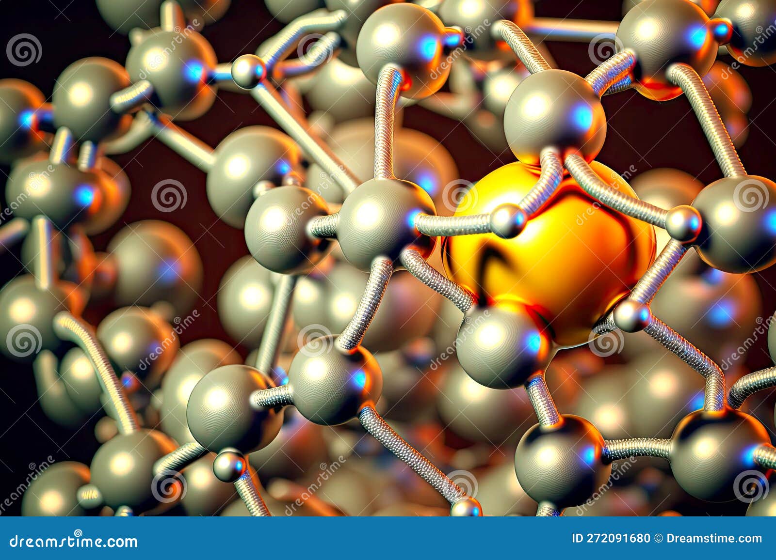 Interweaving of Chains and Spheres in Chemical Structure of Molecule ...