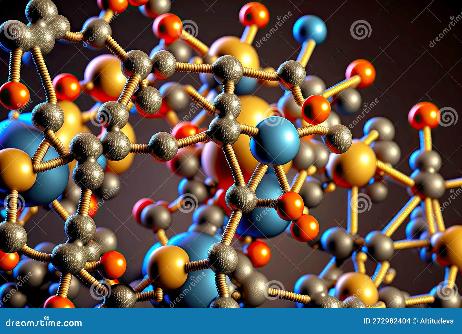 Interweaving of Chains and Spheres in Chemical Structure of Molecule ...