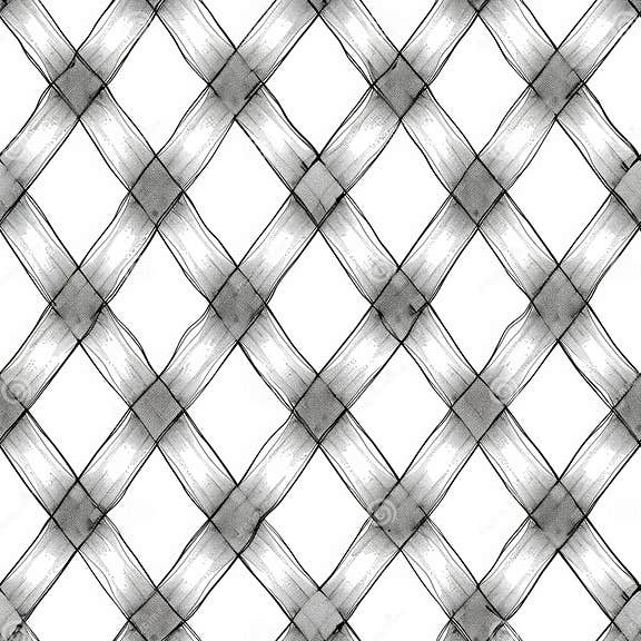 Interwoven Lines Create a Textured Pattern on a White Background Stock ...