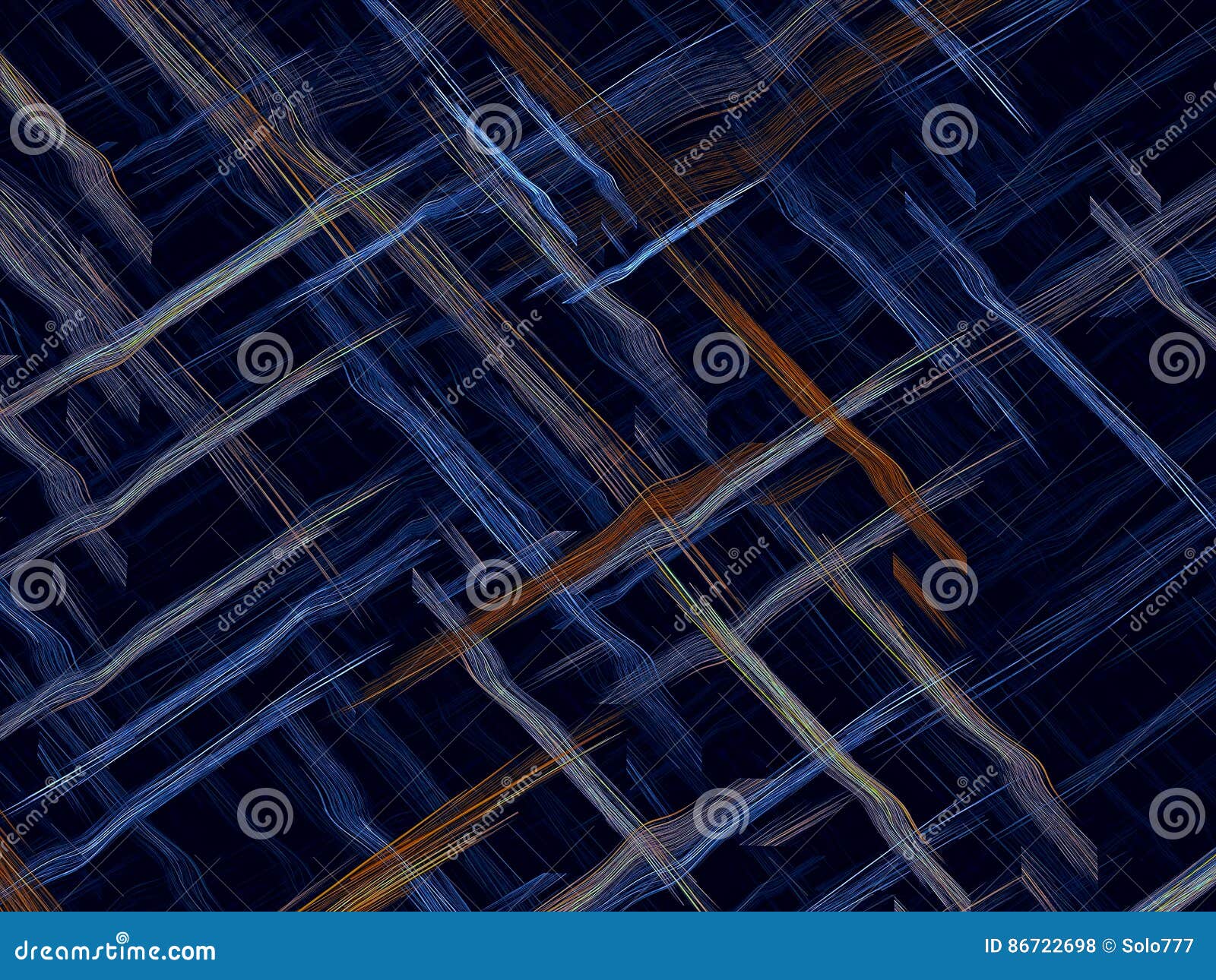 Interwoven Stripes - Abstract Digitally Generated Image Stock ...