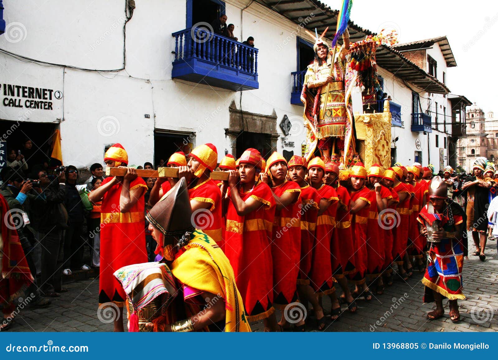 Inti raymi.the incas king editorial image. Image of enactement - 13968805