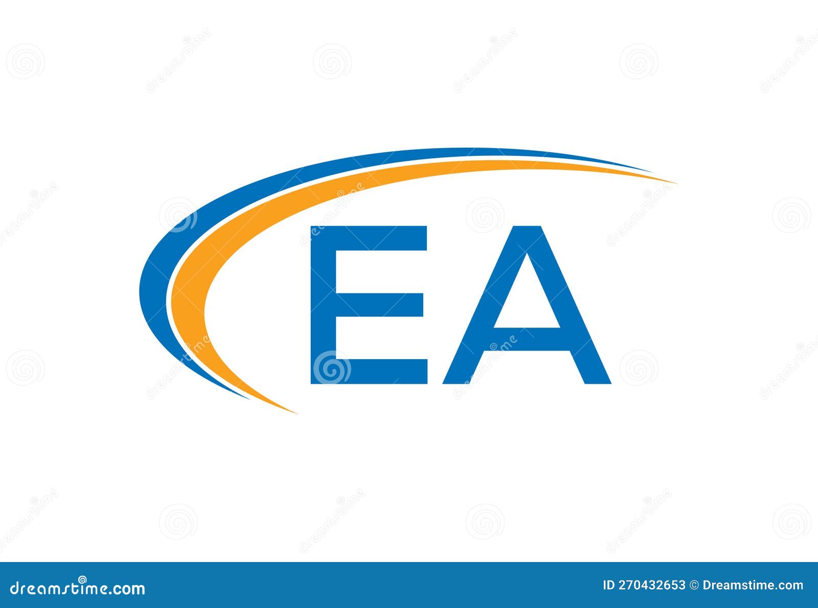 Intial AE-EA Letter Logo Design, Vector Illustration Stock Illustration ...