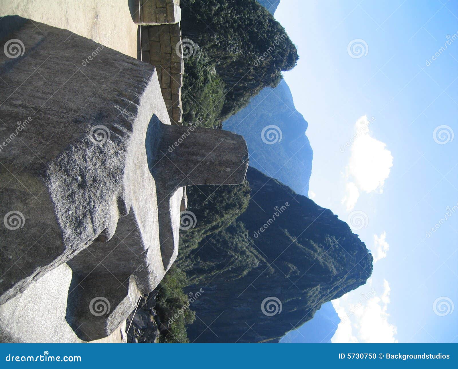 Intihuatana Stone, Machu Picchu Stock Photo - Image of mesoamerican ...