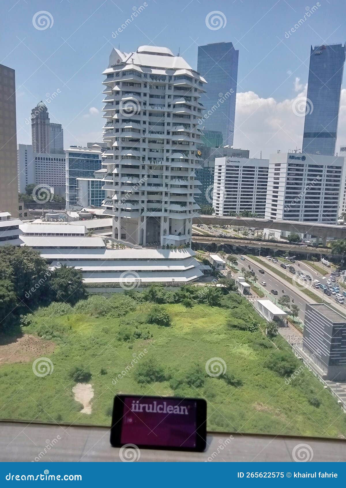 Intiland in Jakarta city editorial image. Image of downtown - 265622575