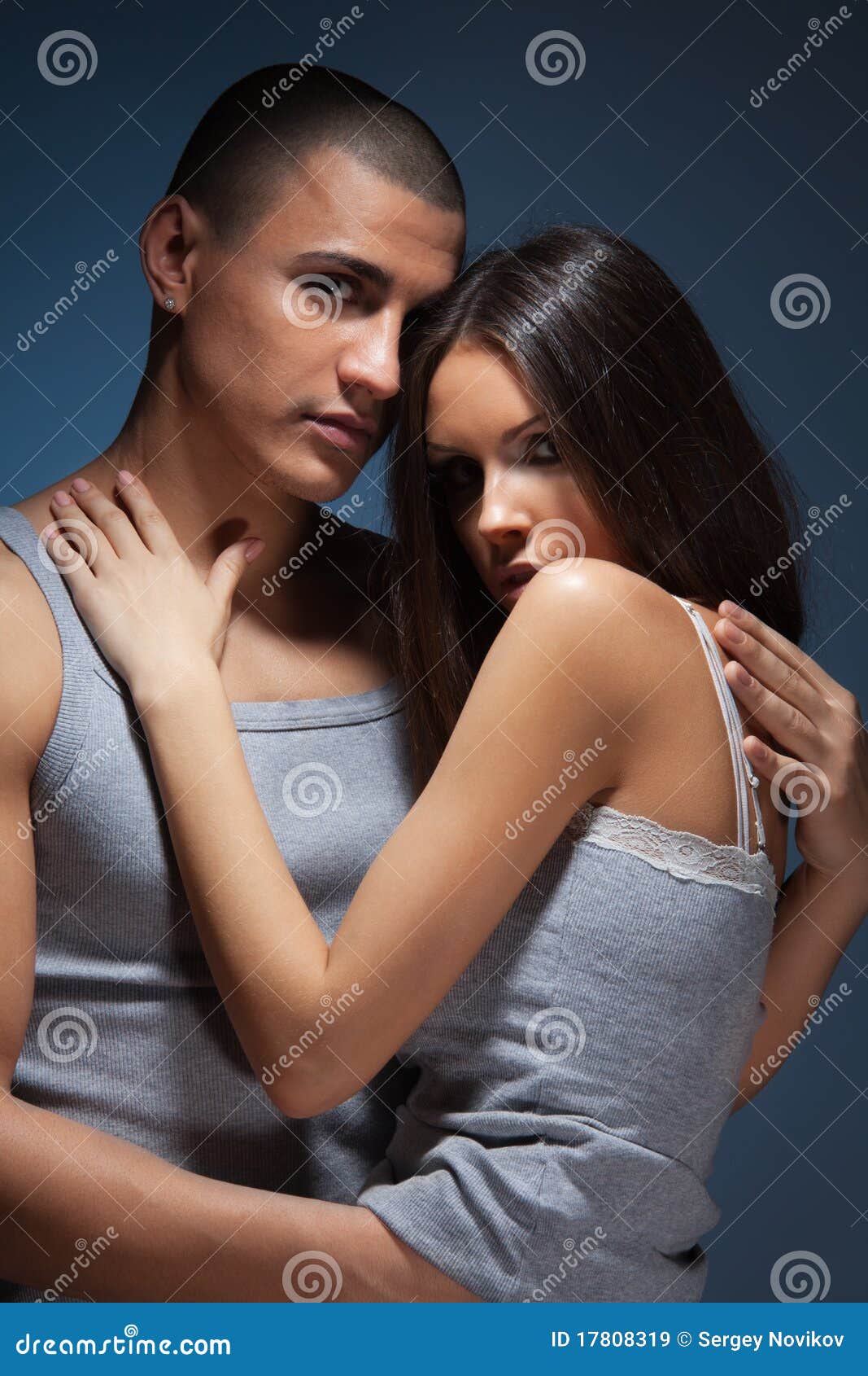 Intimacy of the couple stock image. Image of care, beautiful - 17808319
