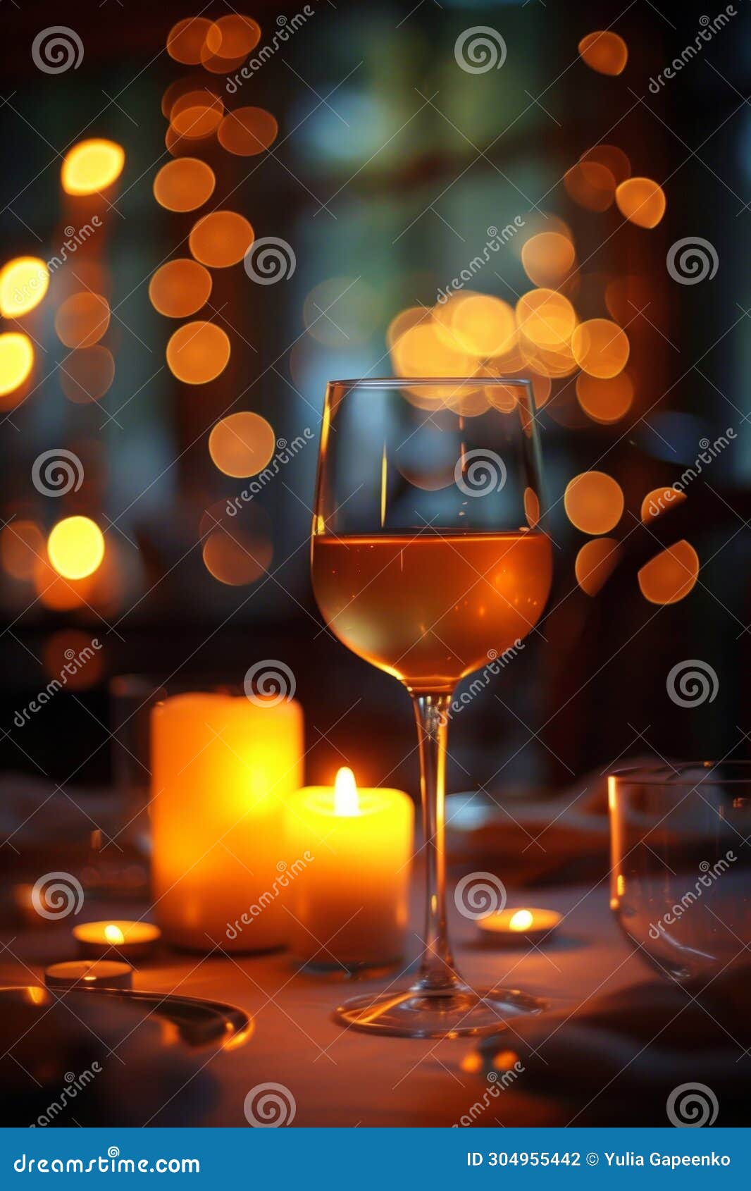 Intimate Moments Illuminated by Soft Candlelight for Advertising ...