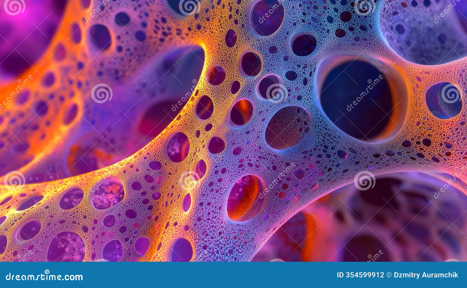 An Intimate View of Dynamic Microscopic Cells, Featuring Radiant Nuclei ...