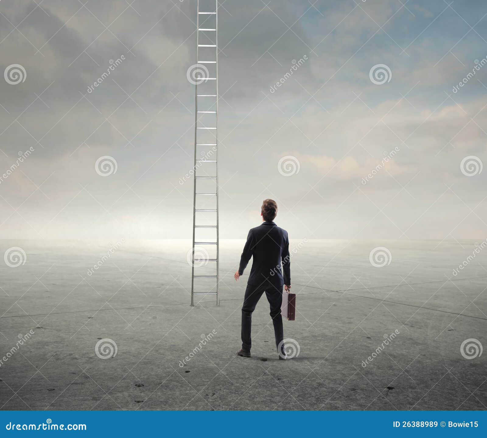 Intimidated Businessman stock image. Image of hard, ascend - 26388989