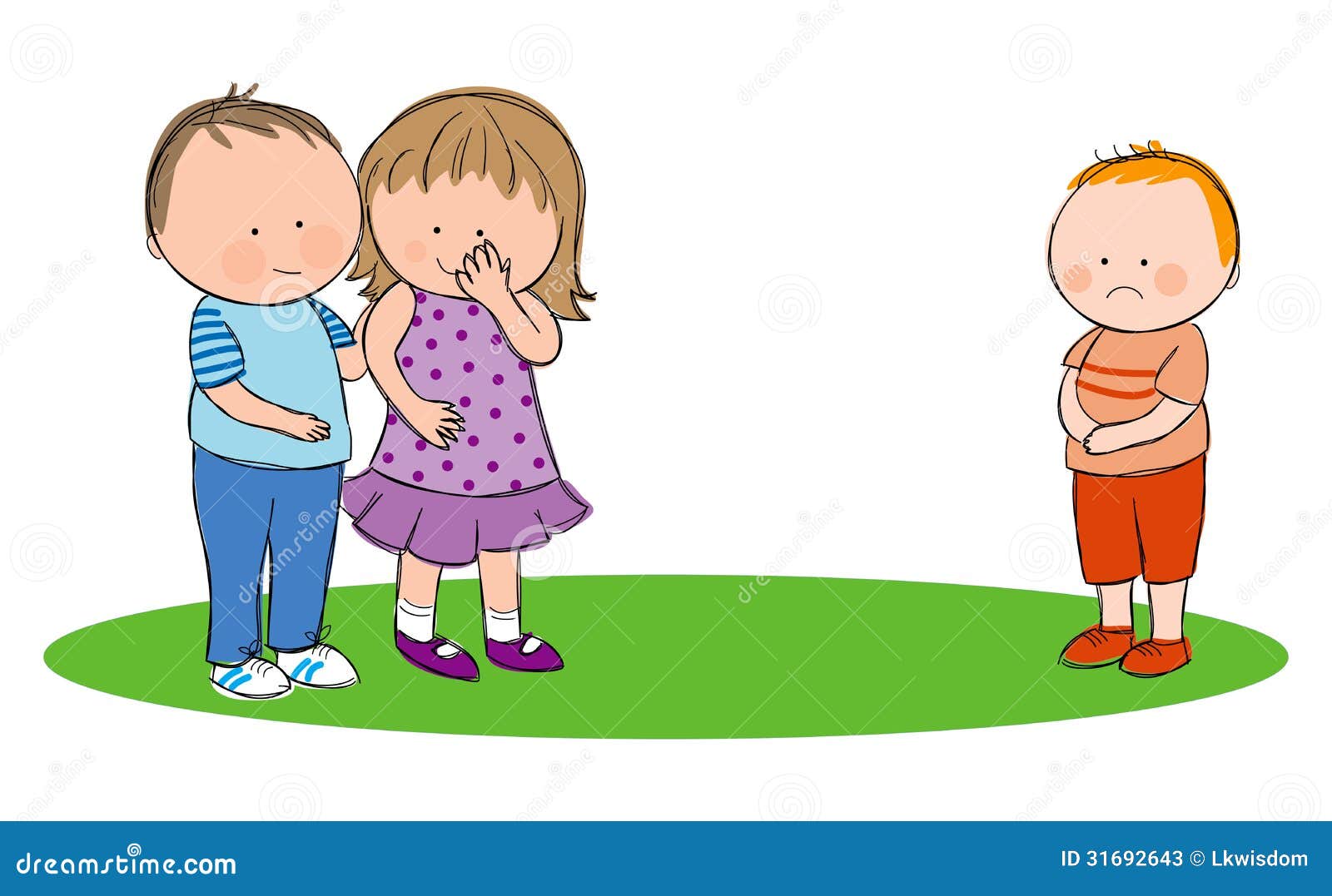 Intimidation illustration de vecteur. Illustration du retrait - 31692643