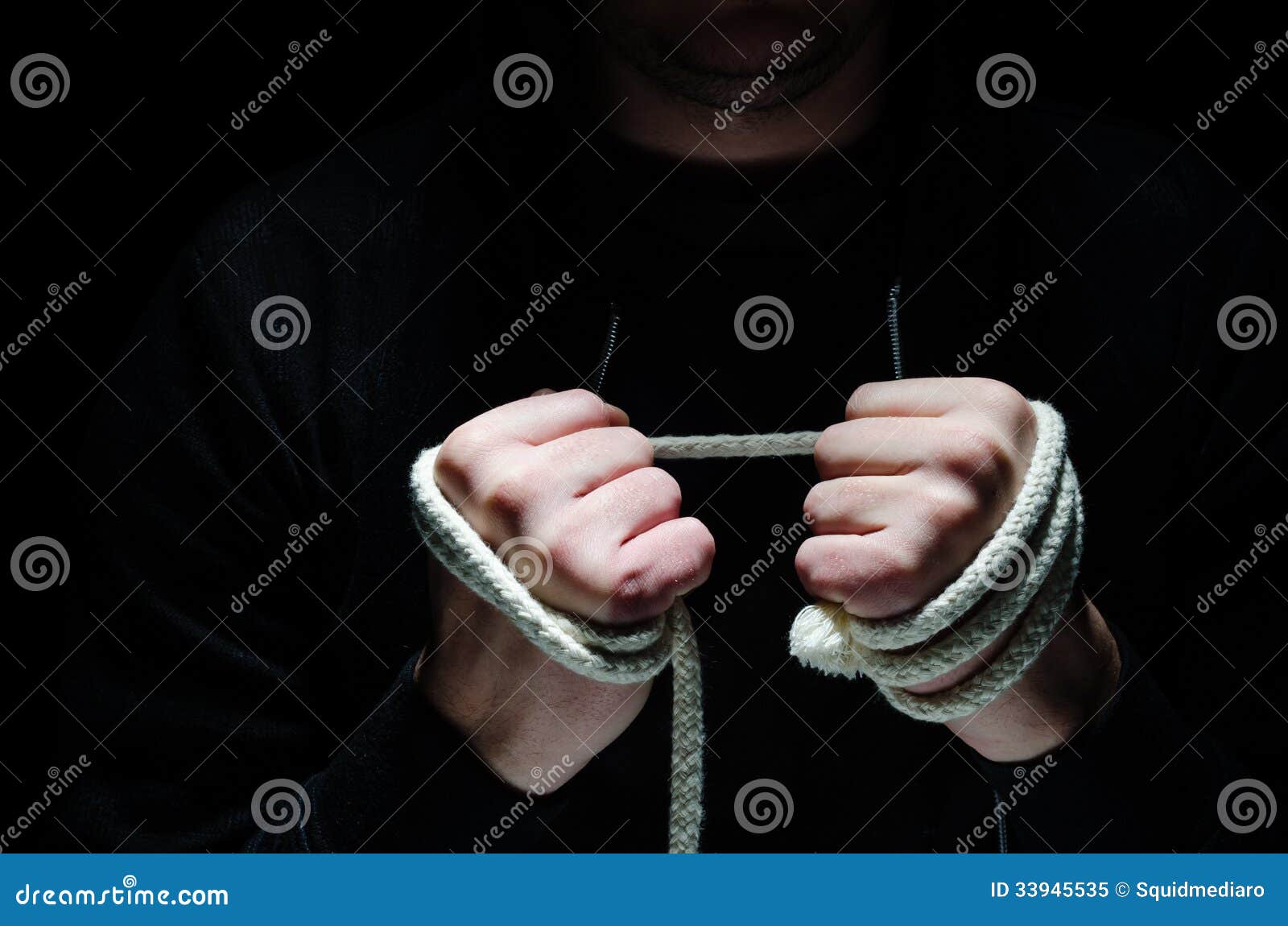 Intimidation stock image. Image of restriction, emotional - 33945535