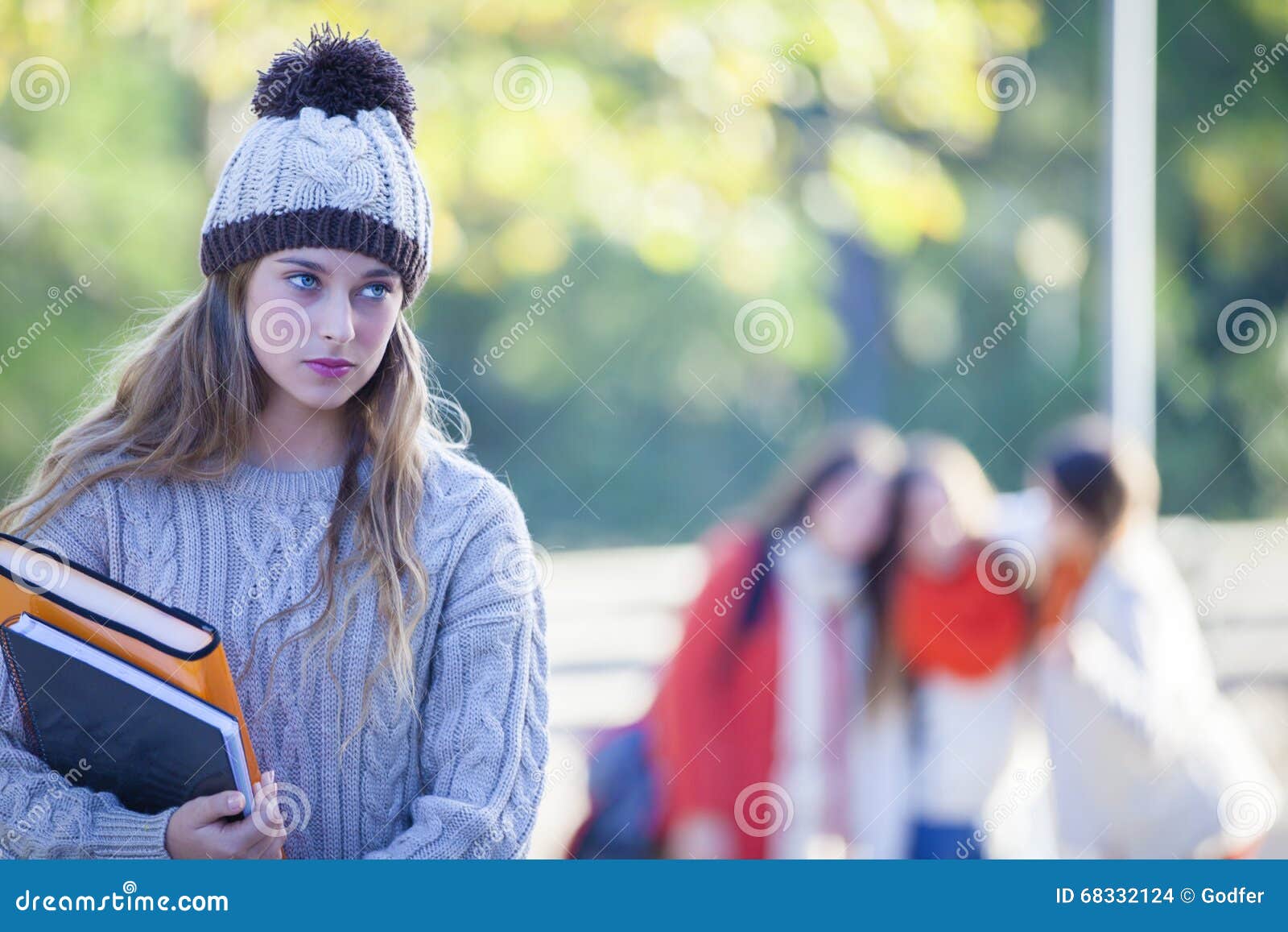 Intimideer Tiener Peer Druk Intimidatie Intimideert Stock Foto - Image ...