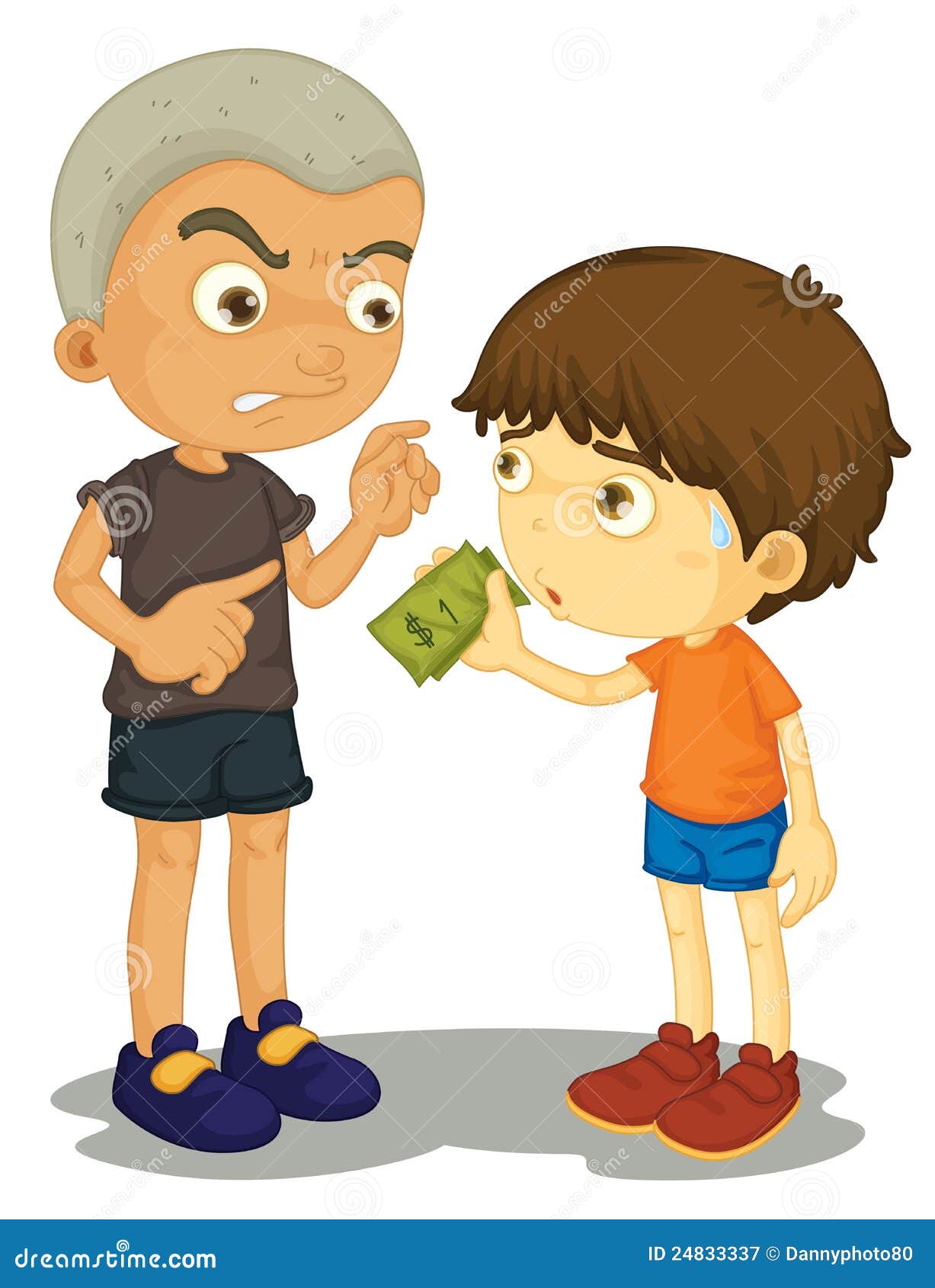 Intimider illustration stock. Illustration du agrafe - 24833337