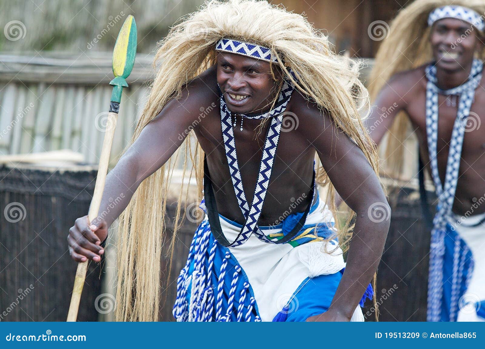 Intore dancers editorial stock image. Image of heroes - 19513209