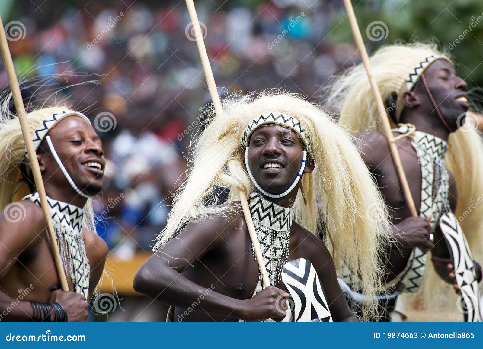 Intore dancers editorial stock photo. Image of vigorous - 19874663