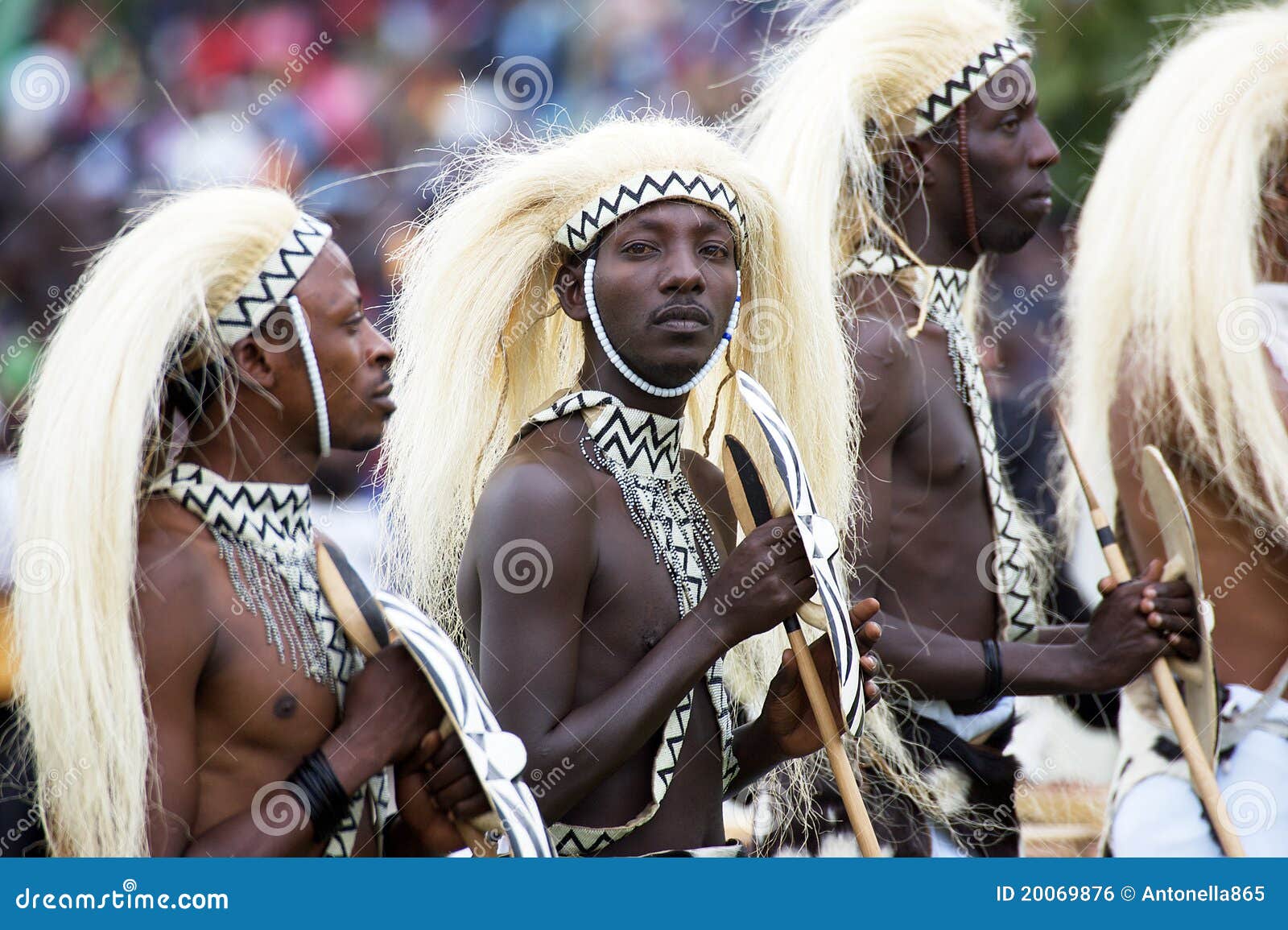 Intore Dancers At The Kwita Izina Ceremony Editorial Image ...