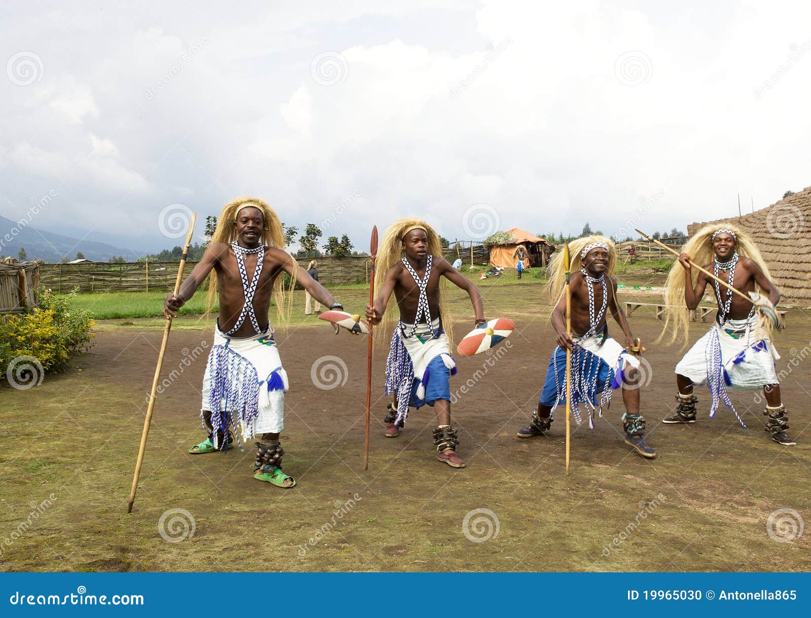 Intore Dancers at the Village Editorial Image - Image of story, africa ...