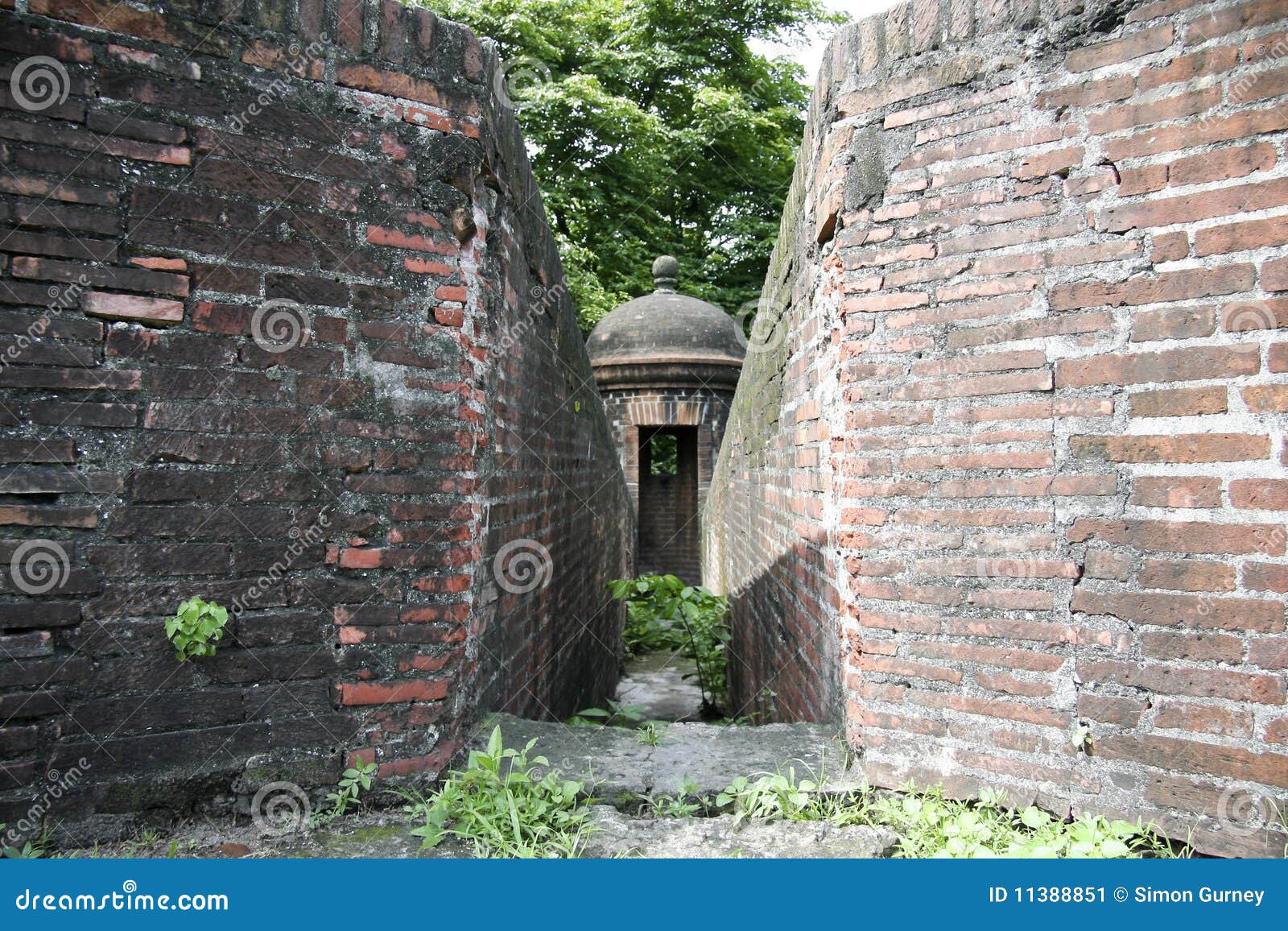 Intramuros Walls Manila Philippines Stock Image - Image of manila ...