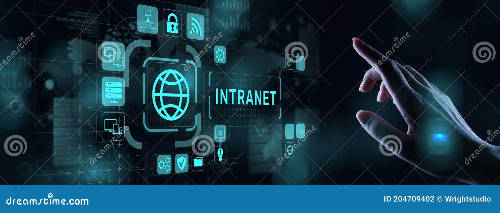 Intranet Business Corporate Communication Document Management System ...