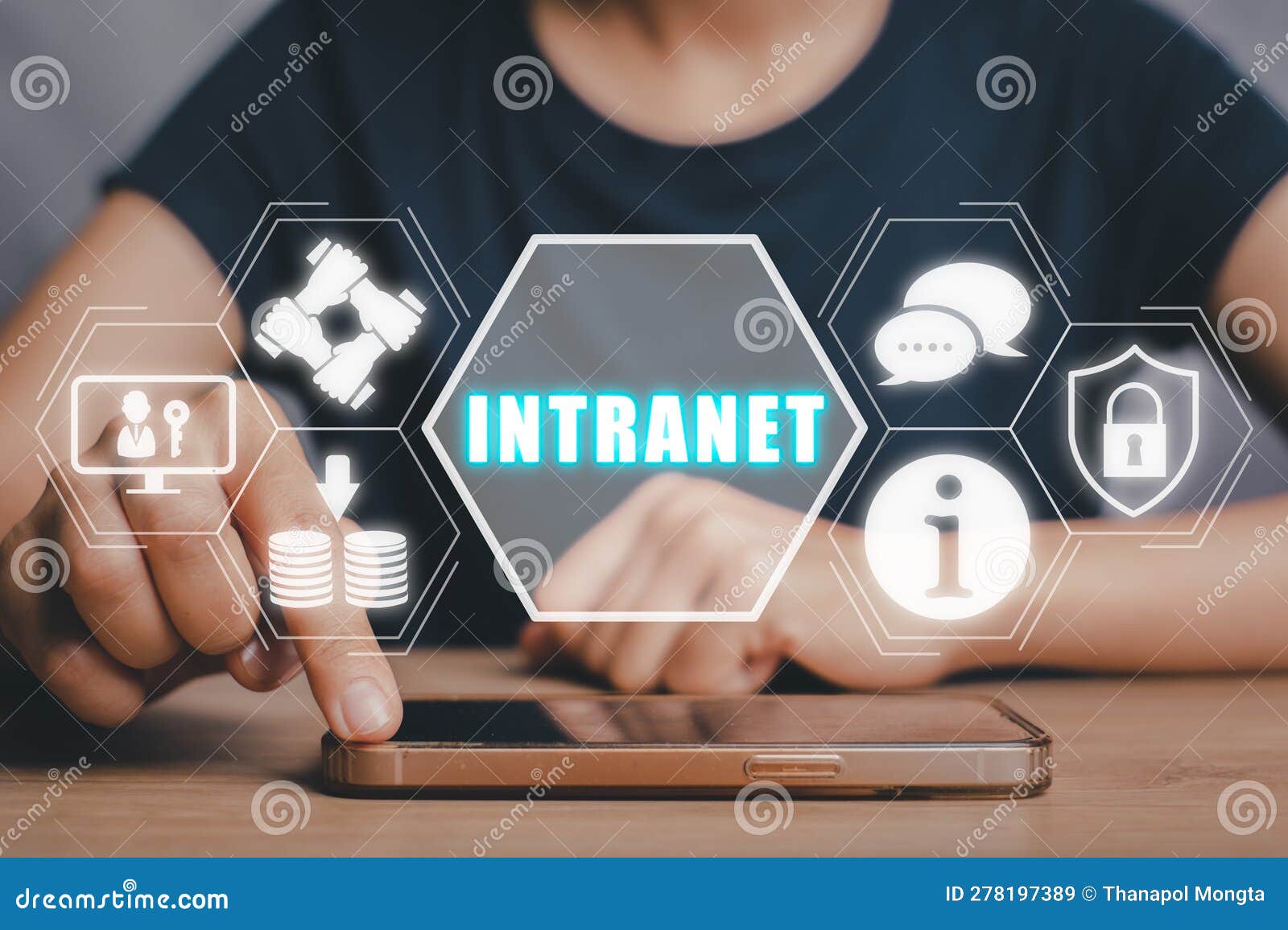 Intranet Icon. Simple Element From Icons Collection. Creative Intranet ...