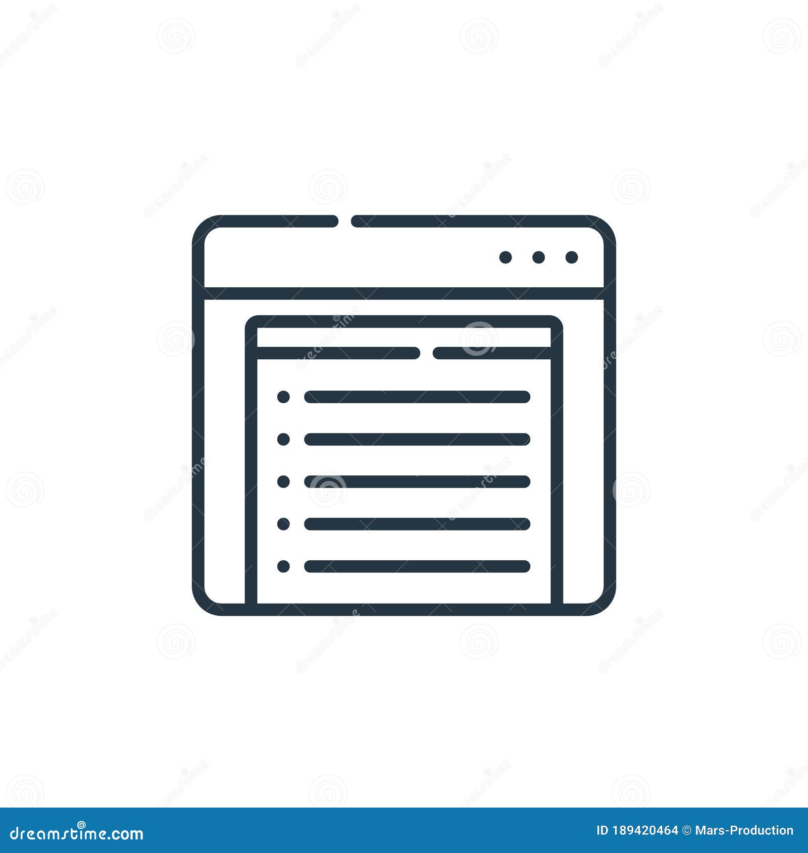 Intranet Vector Icon Isolated On White Background. Outline, Thin Line ...