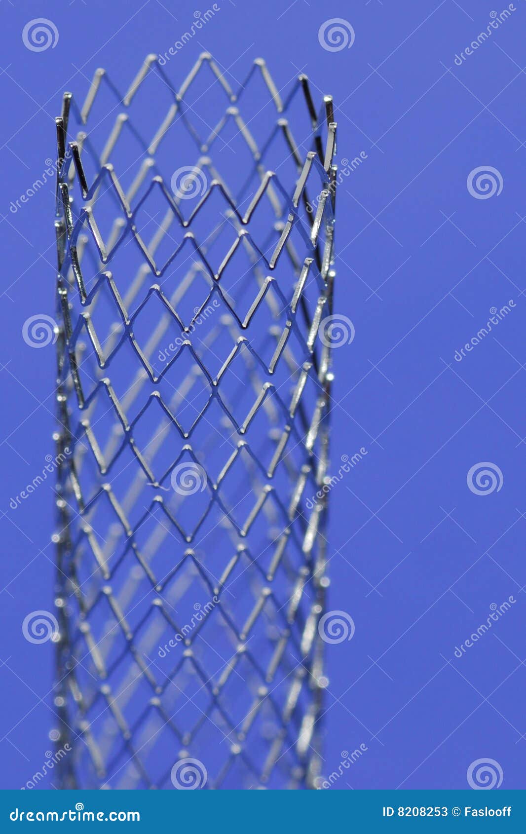 Intravascular stent stock image. Image of circle, mesh - 8208253