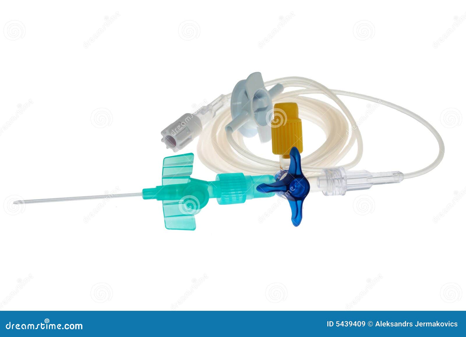 Intraveneus systeem stock afbeelding. Image of medisch - 5439409