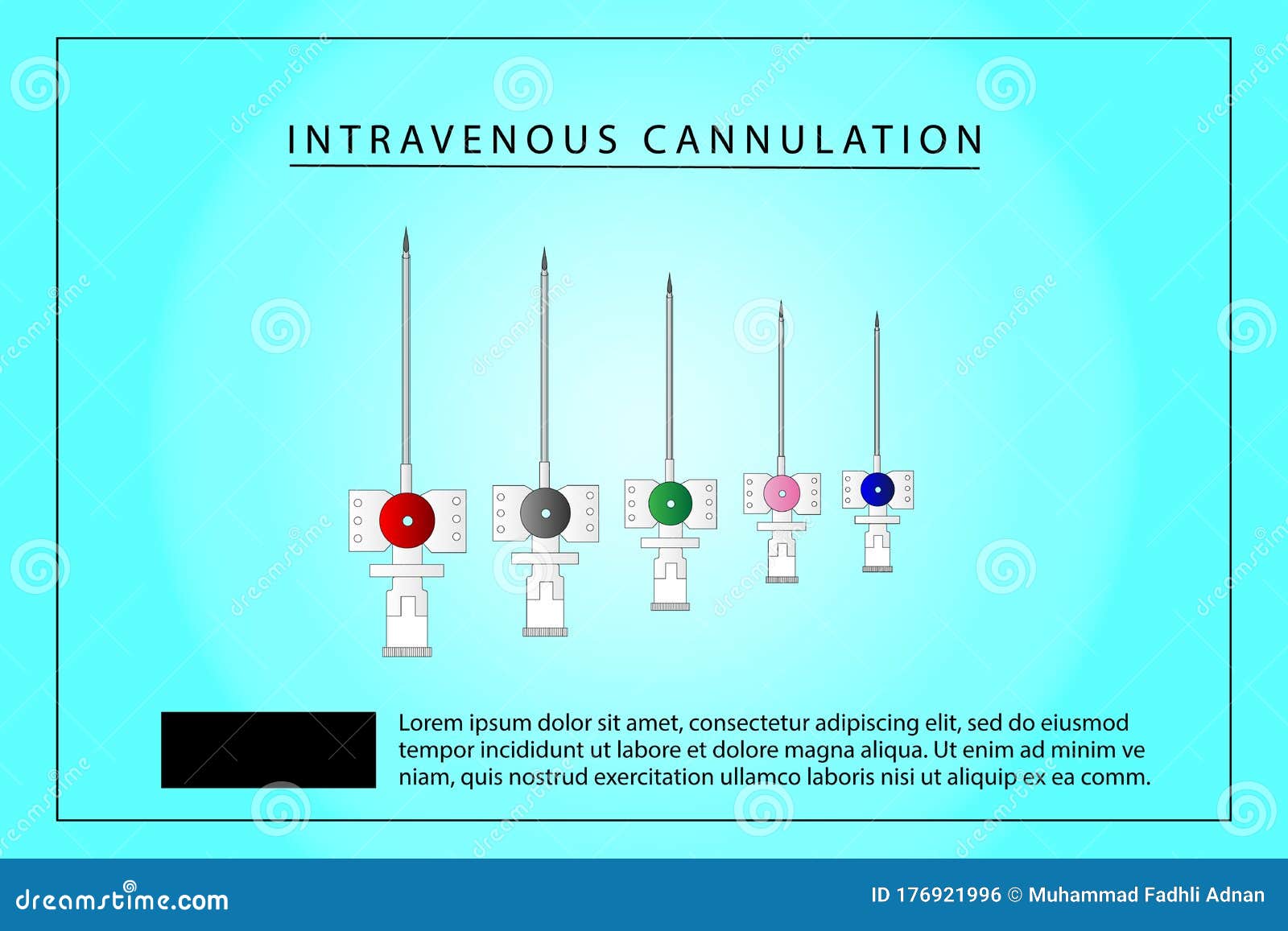 Intravenous Cannula Or Branula Vector Icon Stock Photography ...