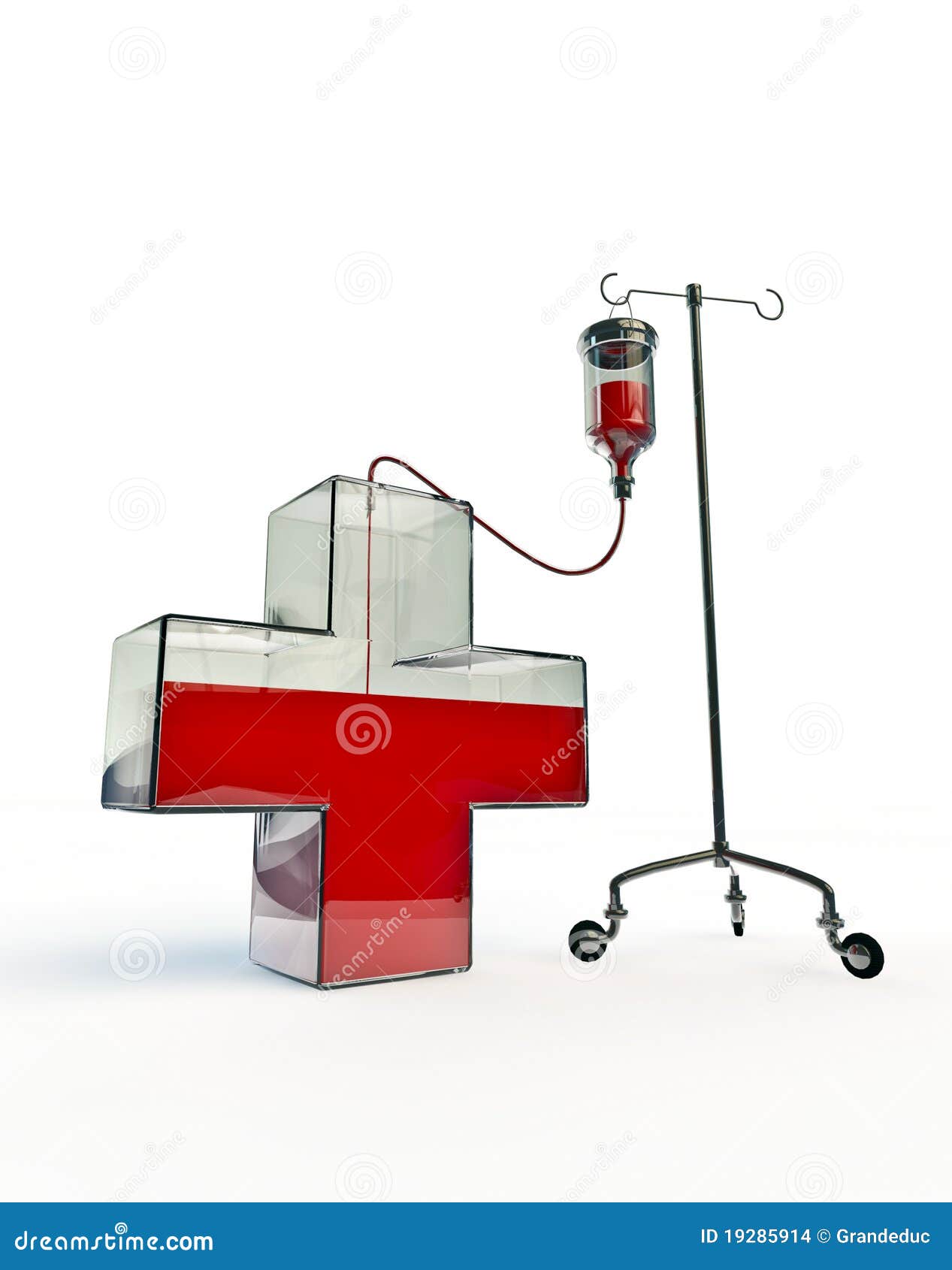Intravenous cross stock illustration. Illustration of illness - 19285914
